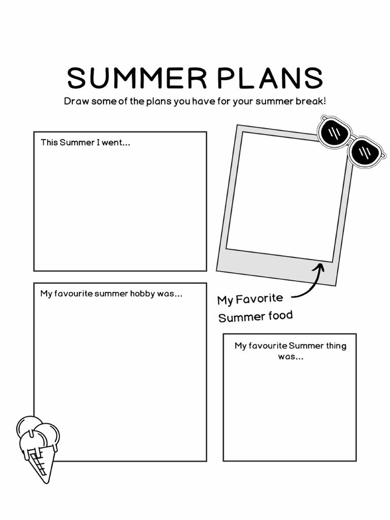 Summer Plans | PDF