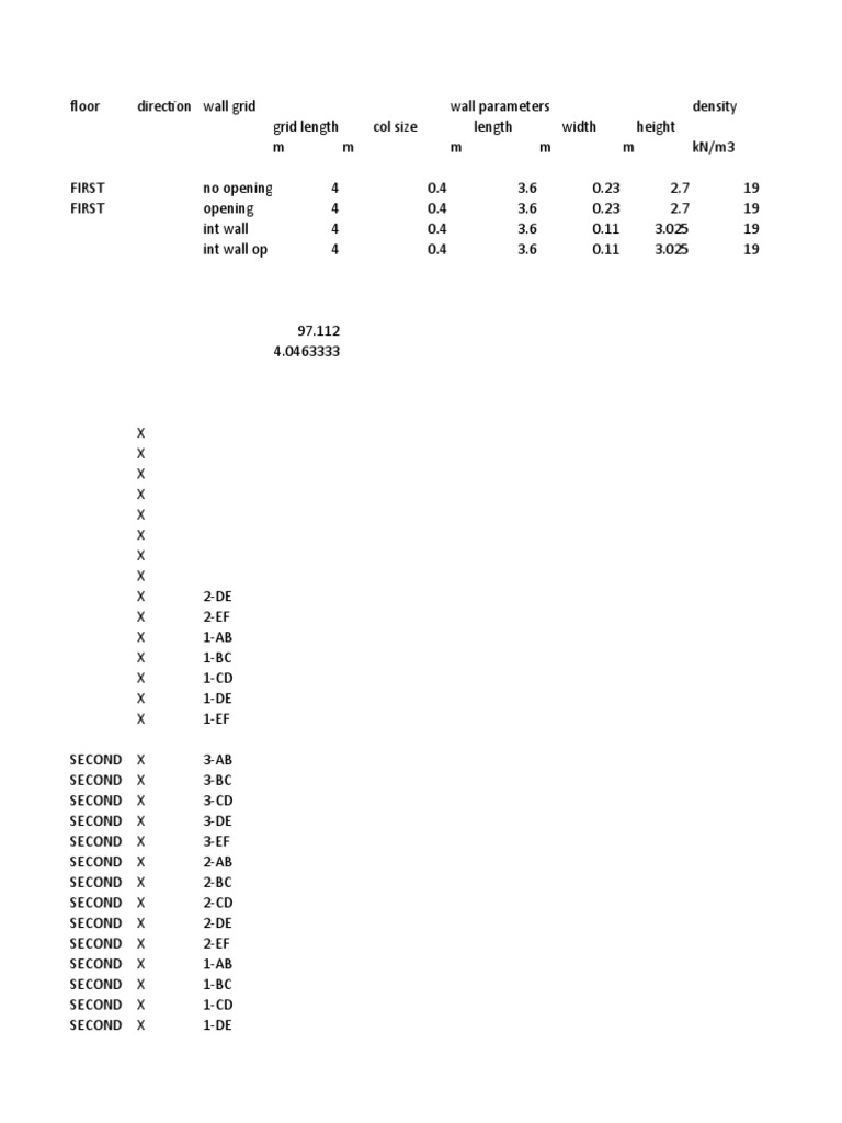 Wall Load | PDF | Wall | Architectural Elements