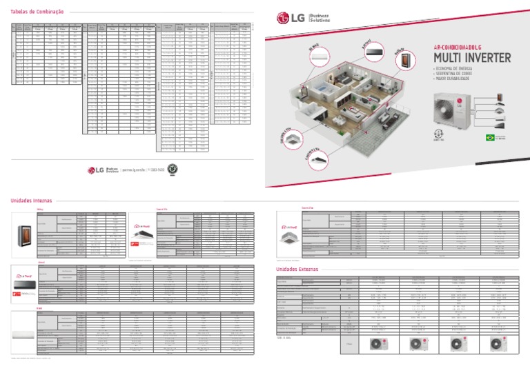 Catálogo Multi Inverter - Tabelas de Combinação - v4 | PDF