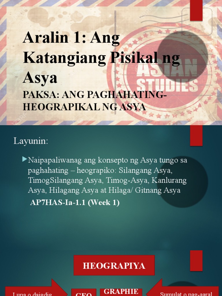 Aralin 1 | PDF