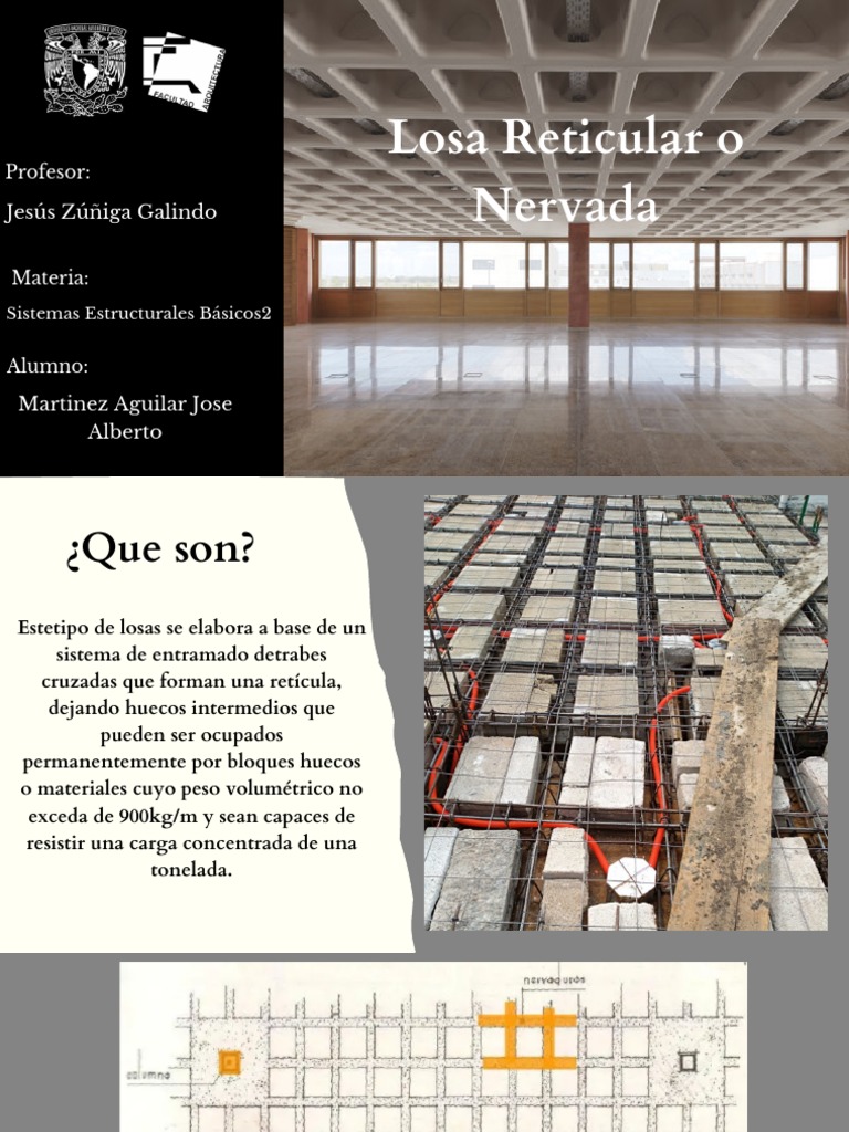 Losa Reticular | PDF | Hormigón | Acero