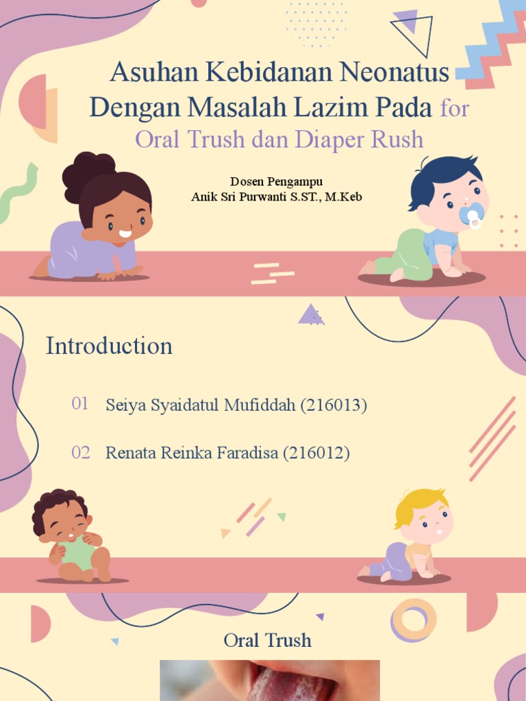 Oral Trush Dan Diaper Rush | PDF | Kesehatan Holistik