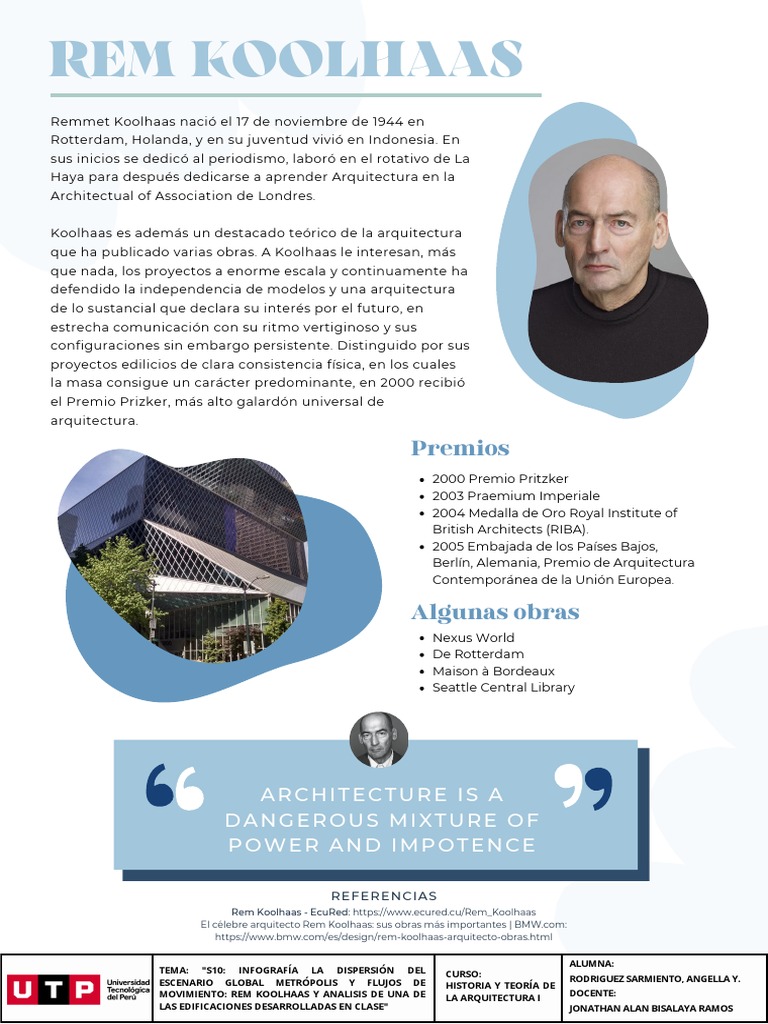 S10 INFOGRAFÍA LA DISPERSIÓN DEL ESCENARIO GLOBAL Metrópolis y Flujos de Movimiento Rem Koolhaas ...