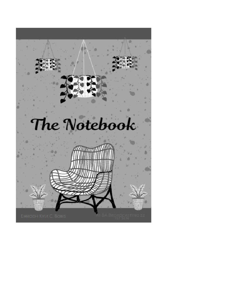 Notebook Cover | PDF