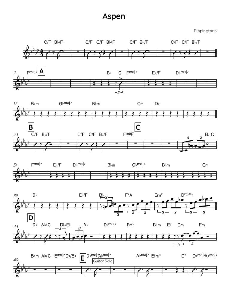 Aspen - Full Score | PDF