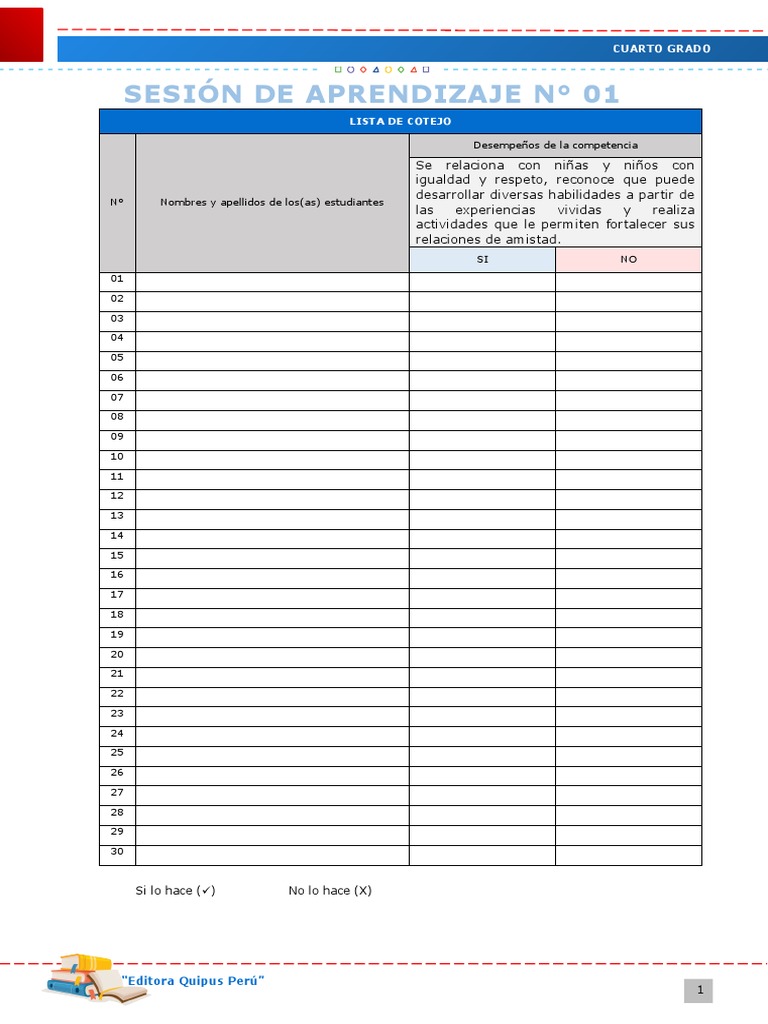 Parte 1 - Anexo de Sesiones de Aprendizaje - Experiencia de Aprendizaje II - Editora Quipus Perú ...