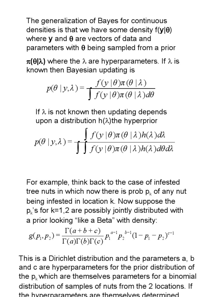 Bayes Intro PT 2 | PDF | Markov Chain | Probability Distribution Bayes Intro PT 2 | PDF | Markov Chain | Probability Distribution