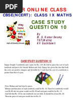 Maths Portfolio Class 9 NCERT | PDF