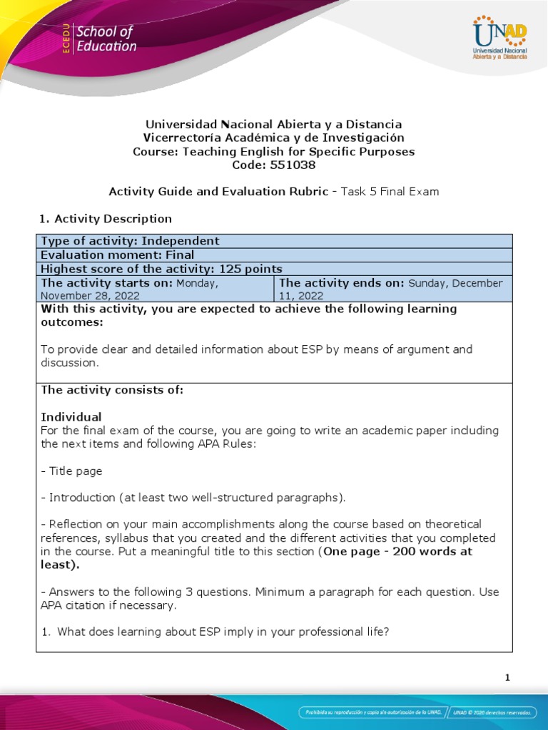 Task 5 Final Exam Pdf Plagiarism Turnitin
