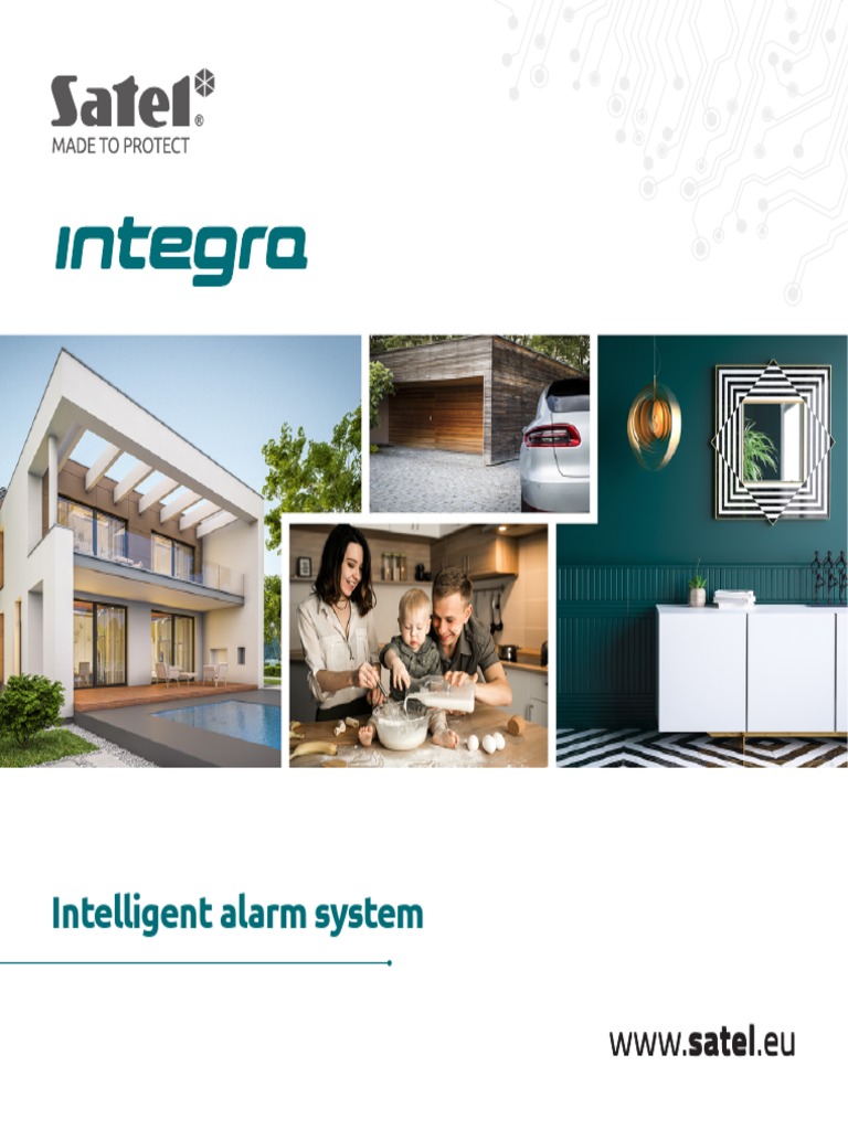 INTEGRA Alarm System - Advanced Protection of Your Home (SATEL) | PDF ...