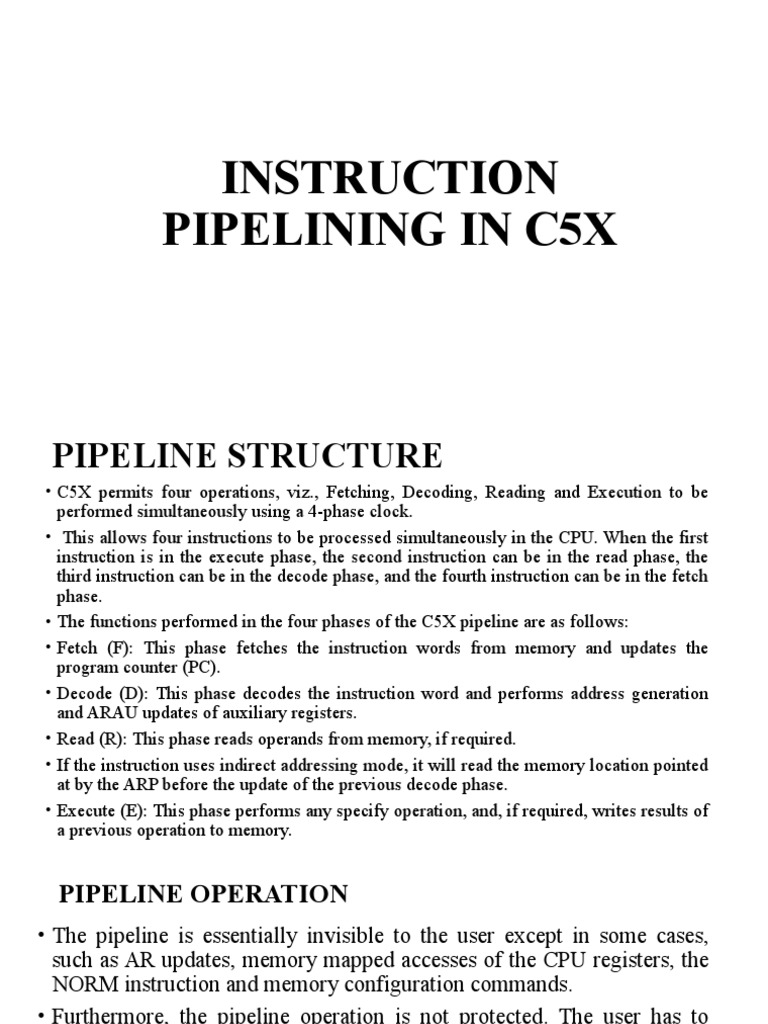 Instruction Pipelining | PDF | Central Processing Unit | Computer Hardware