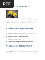 Unidad 1. Actividad 1. Las Actitudes Corporales | PDF