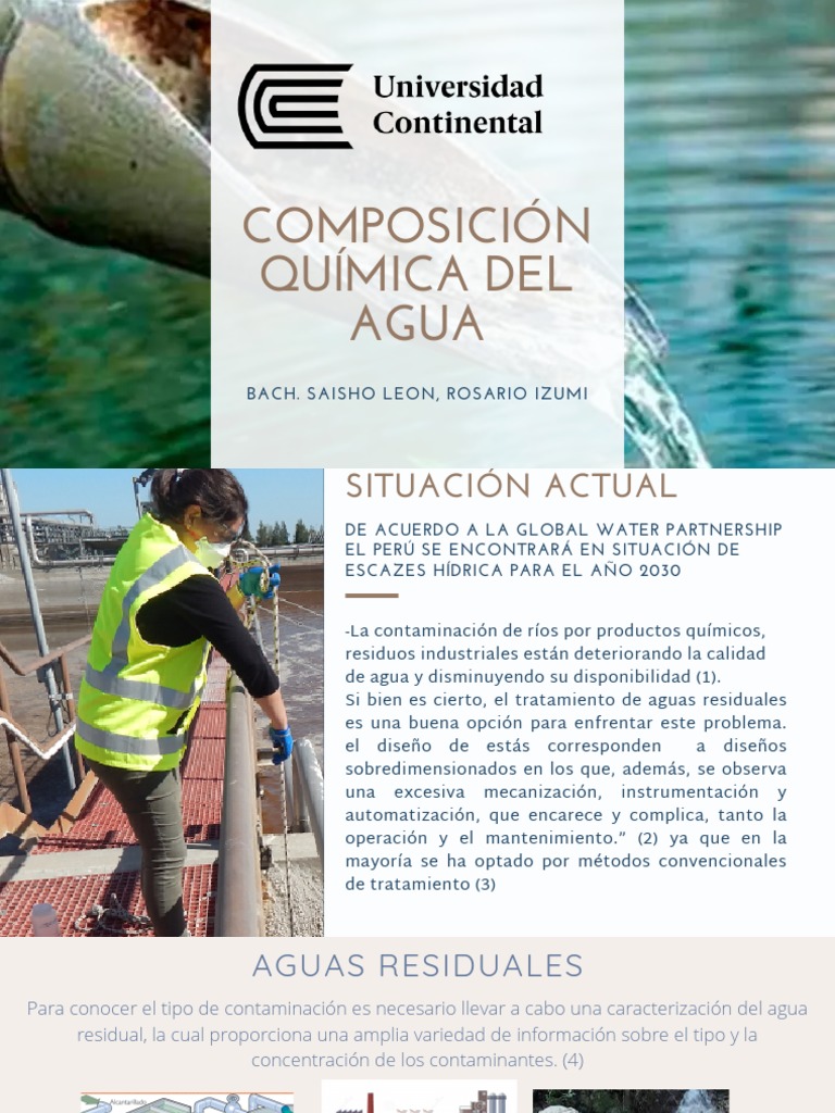 Composición Química Del Agua | Descargar gratis PDF | Aguas residuales ...