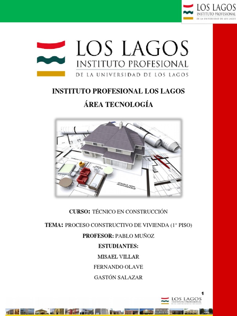 Proceso Constructivo de Viviendas | PDF | Viga (Estructura) | Braguero