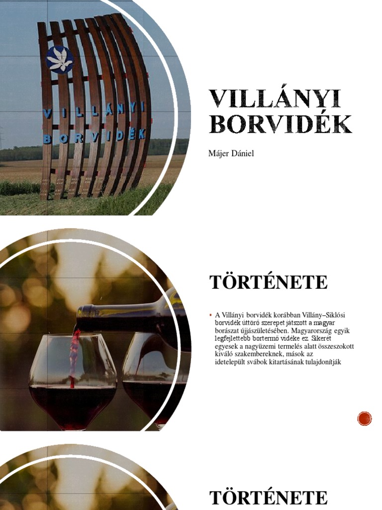 Villányi Borvidék Májer Dániel | PDF