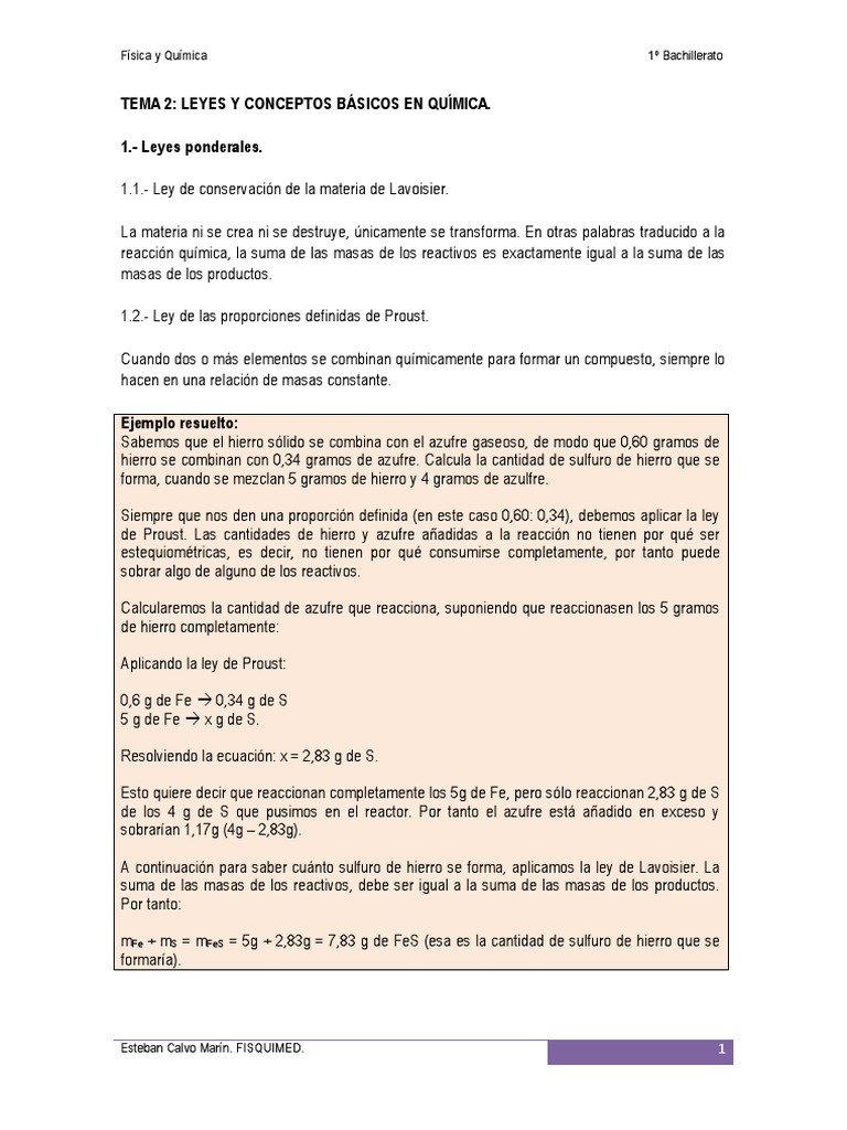 FQ2 | PDF | Gases | Concentración