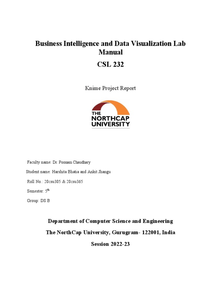 Knime - Project Report | PDF | Regression Analysis | Sustainability