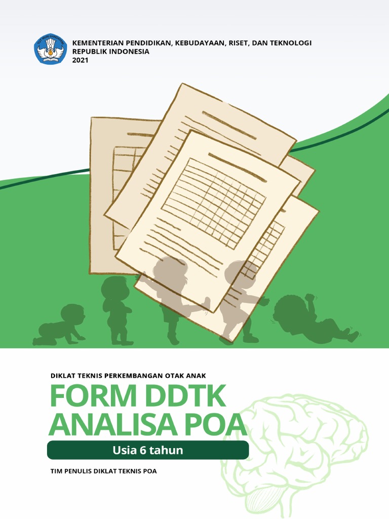 Format Ddtk Untuk Pendidik Paud Pdf Kesehatan Holistik