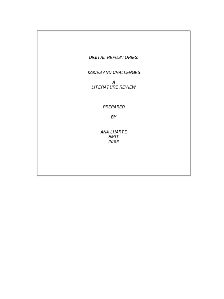 Setting Up A Repository | PDF | Digital Library | Metadata