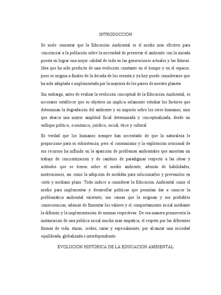 Ensayo Nunmero 2 | PDF | Contaminación | Entorno natural