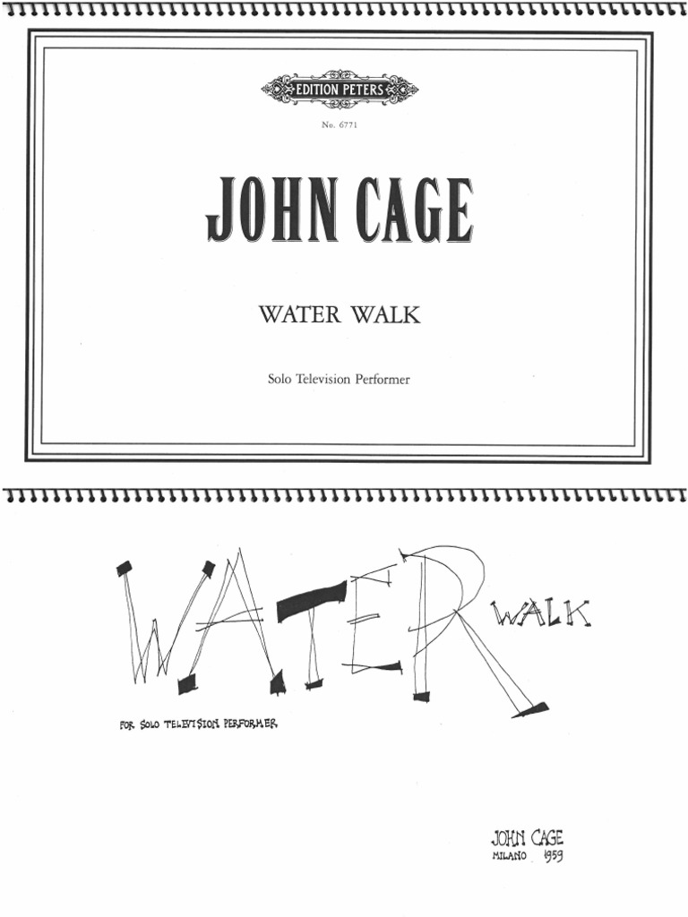 Cage Water Walk | PDF