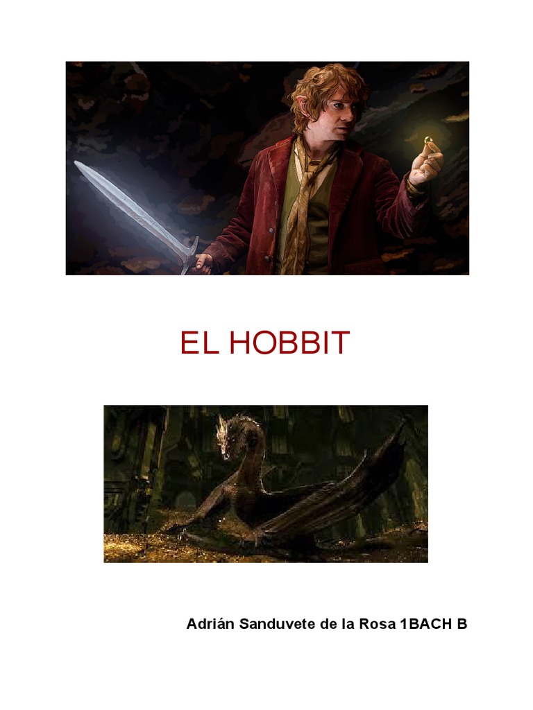 Trabajo Libro EL HOBBIT | PDF | Libros para adolescentes