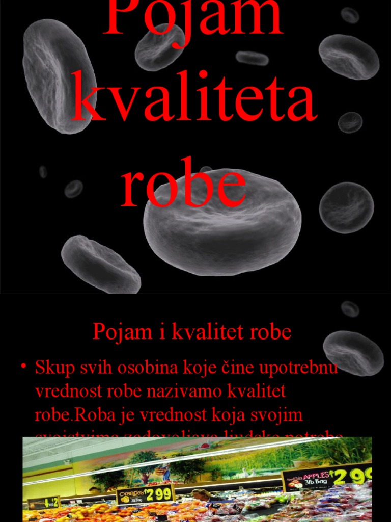 3pojam Kvaliteta Robe | PDF