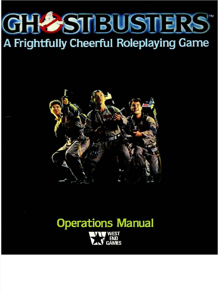 Dokumen.tips Ghostbusters Rpg Operations Manual | PDF