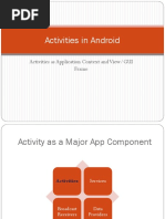 Activity Lifecycle With Example in Android | PDF | Android (Operating System) | Application Software