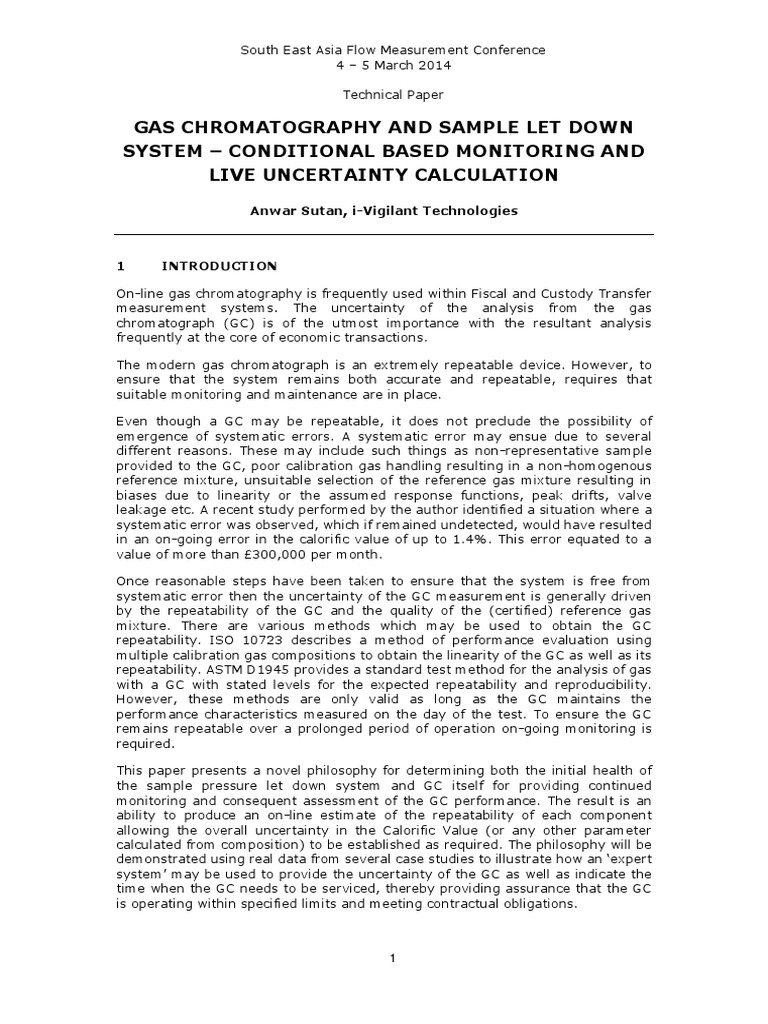 Sampling Natural Gas ISO 10715 | PDF | Gas Chromatography | Calibration