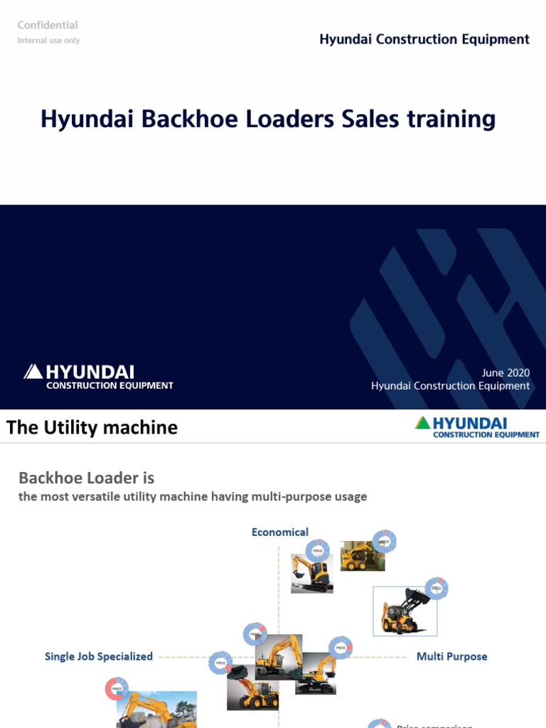Backhoe Loader Sales Training | PDF