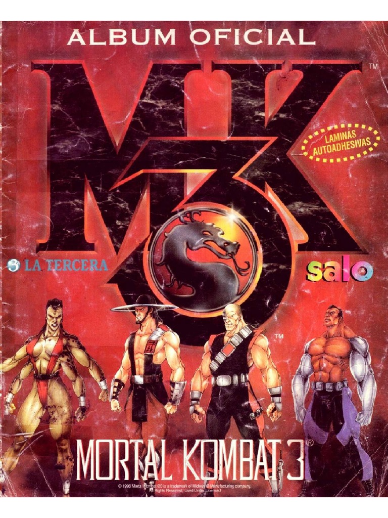 Album Mortal Kombat 3, 1996 Salo. | PDF