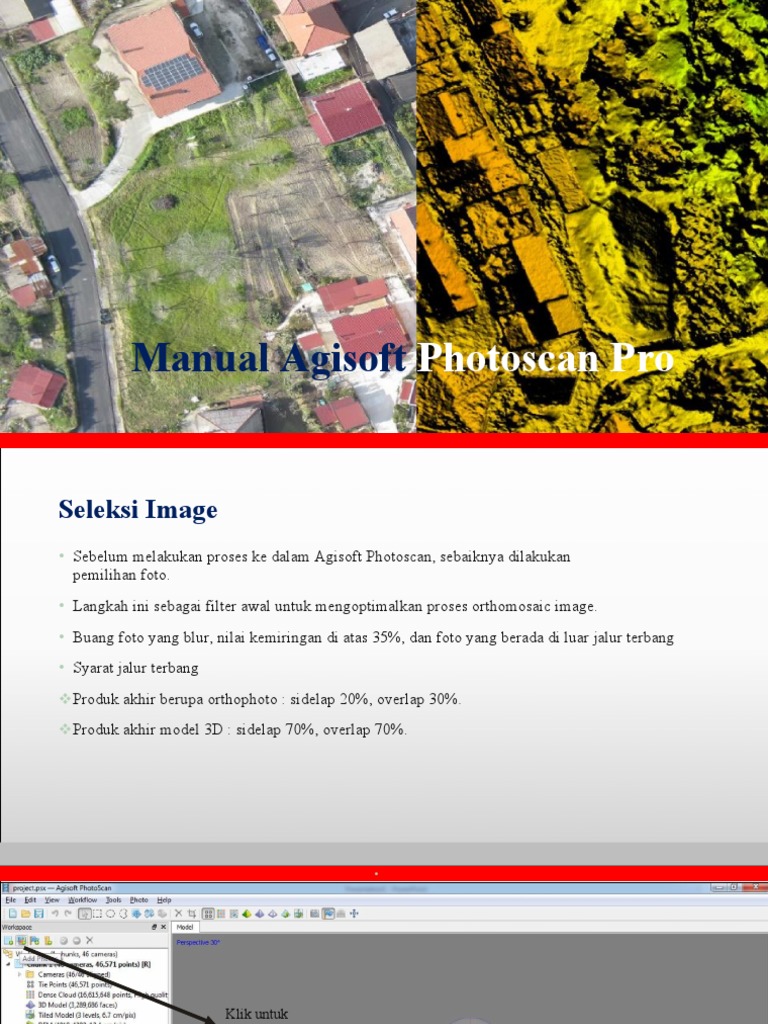 Manual Agisoft Photoscan Pro | PDF