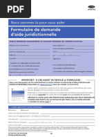 Demande de modification des droits parentaux | PDF | Médiation | Justice