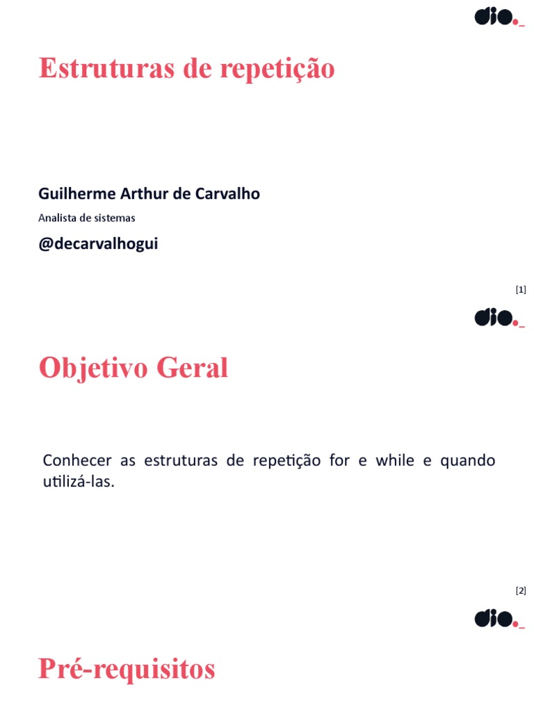 Estruturas de repetição em Python: comandos for, while e função range ...