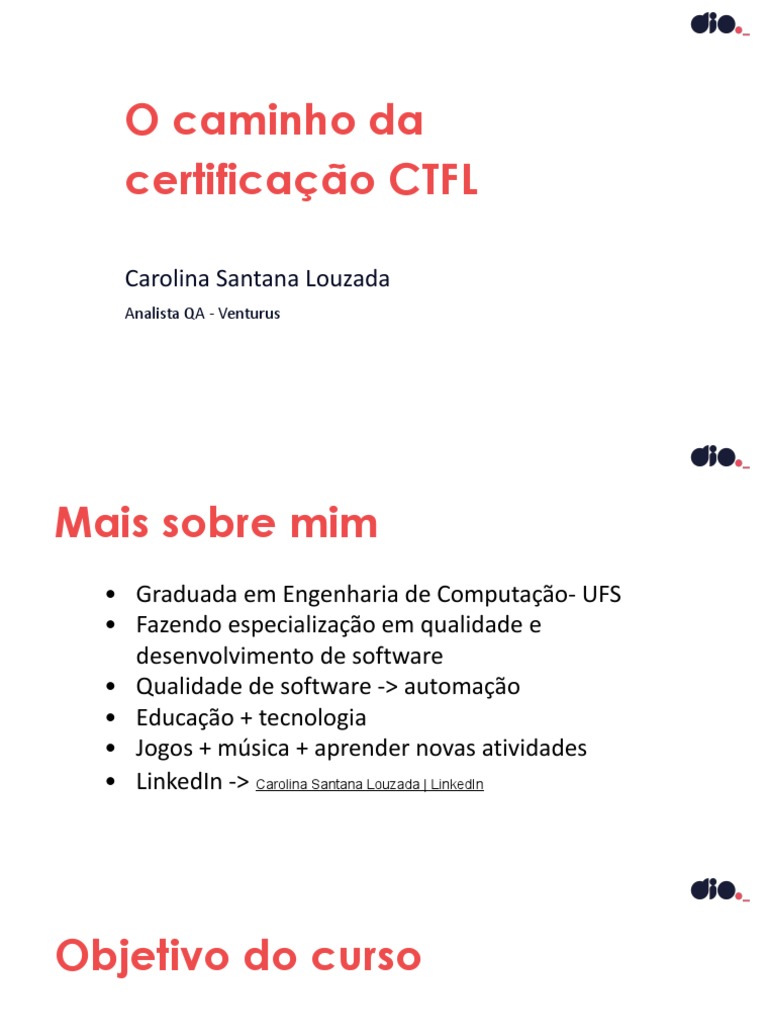 O Caminho Da Certificação CTFL | Download grátis PDF | Testes de ...