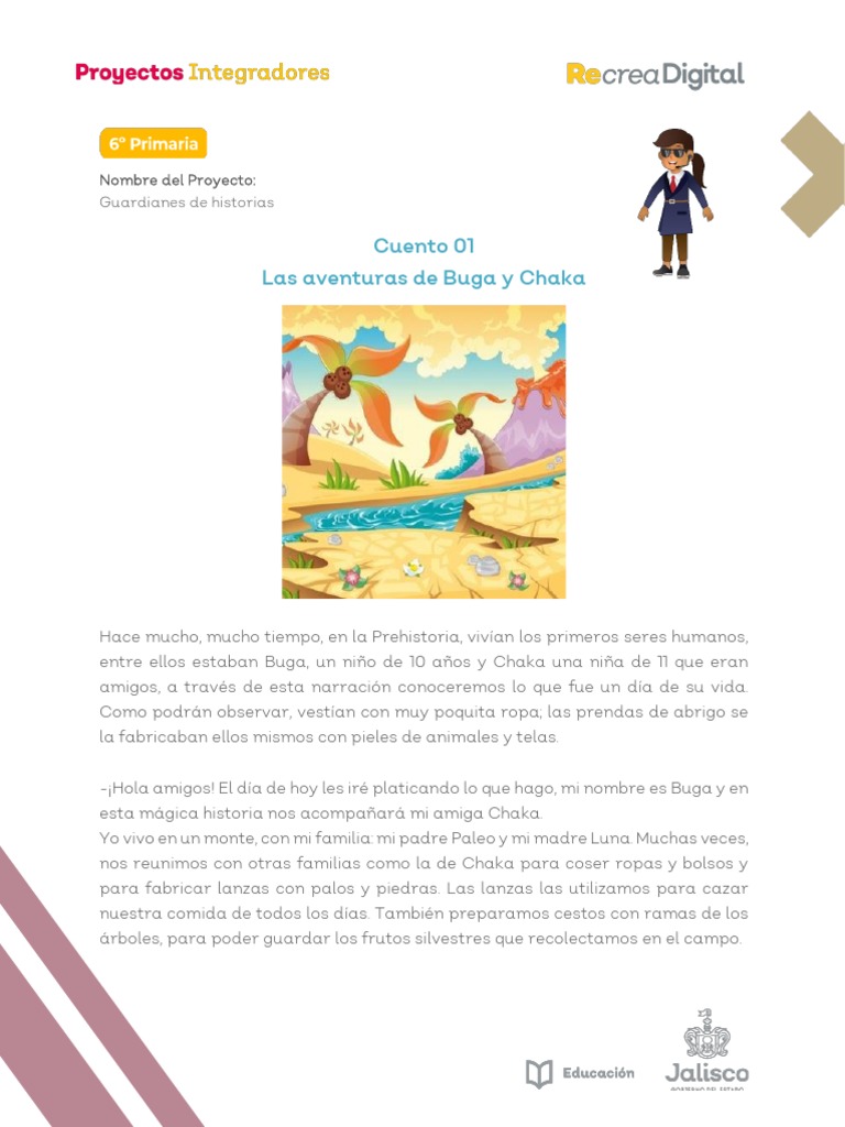Cuento 01 - Las Aventuras de Buga y Chaka | PDF