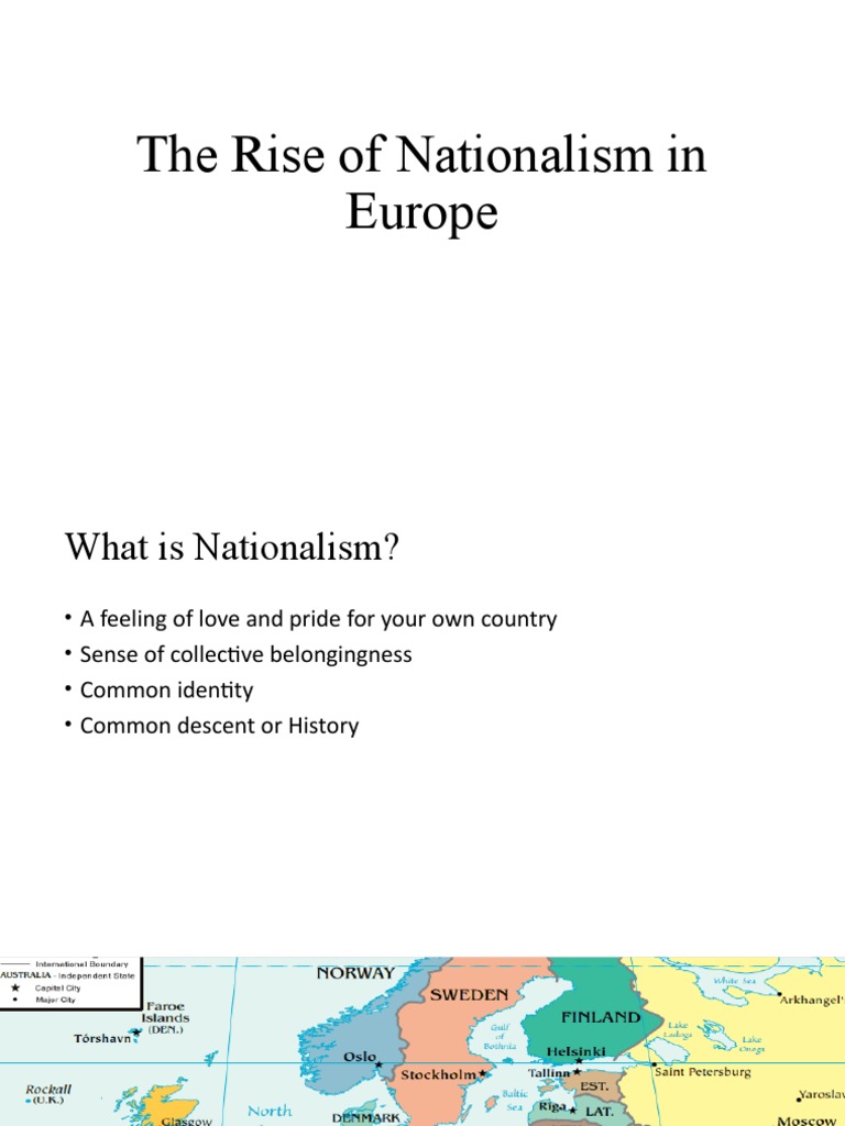 Nationalism in Europe | Download Free PDF | Liberalism | State (Polity)
