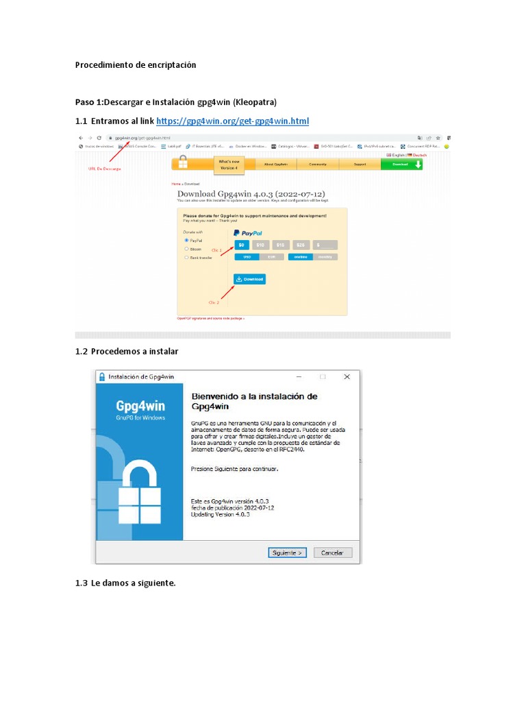 Guía de Encriptación con Gpg4win | PDF | Negocios | Tecnología