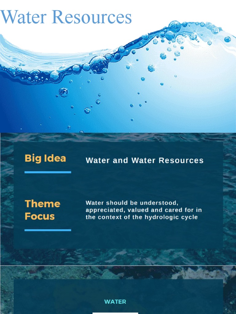 Water Resources | PDF