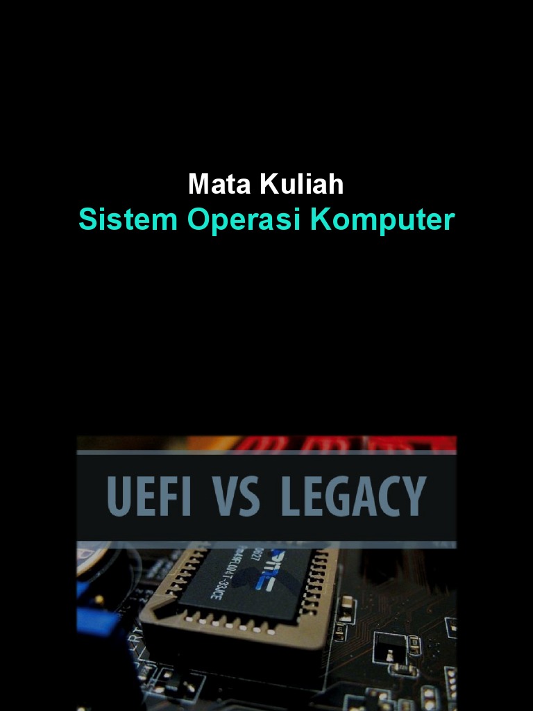 BIOS Dan UEFI | PDF