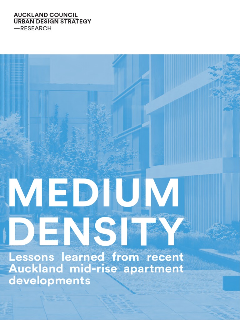 Medium Density Housing Report | PDF | Apartment | Urban Design