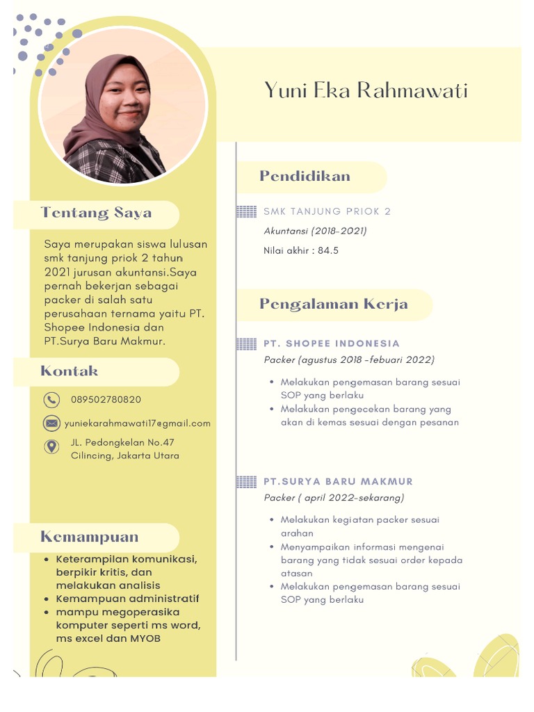 CV Eka | PDF