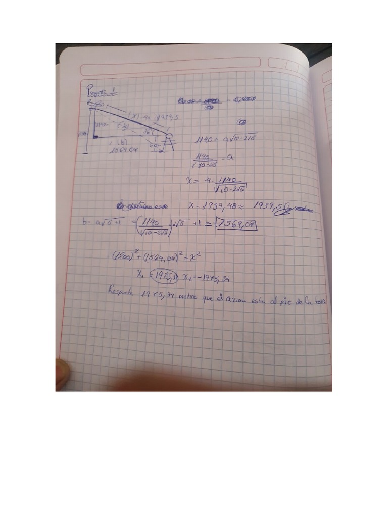 Examen 2 Calculo y Estadistica Tecsup | PDF