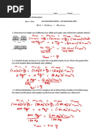 Conservation of Momentum Questions and Answers | PDF