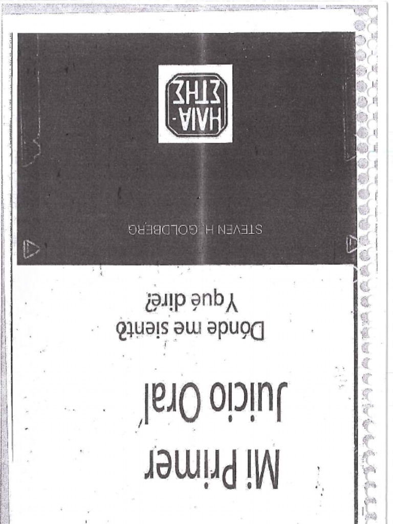 Mi Primer Juicio Oral | PDF