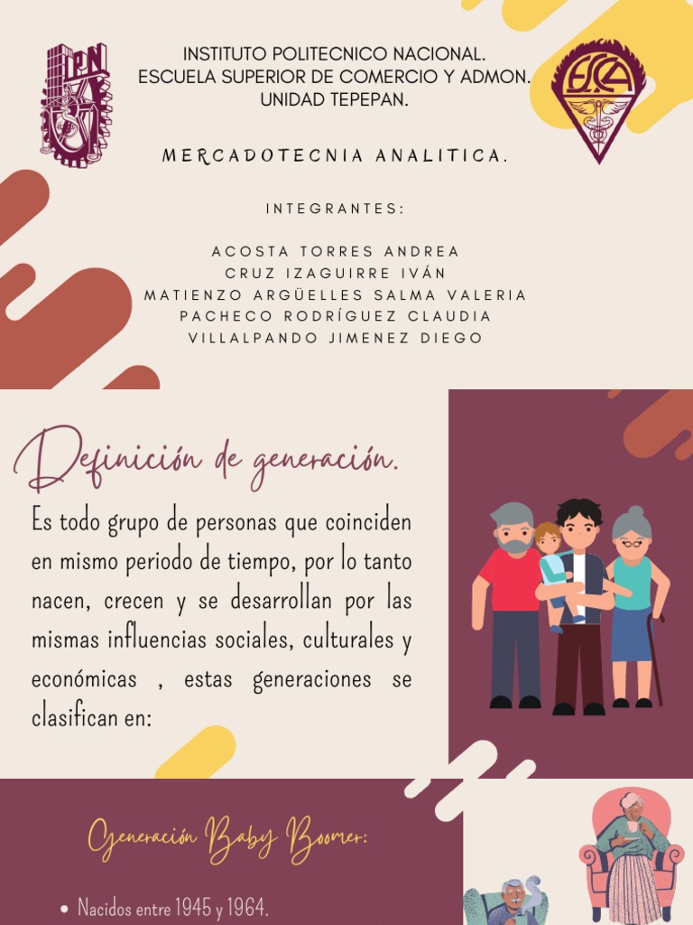 Tipos de generaciones | PDF