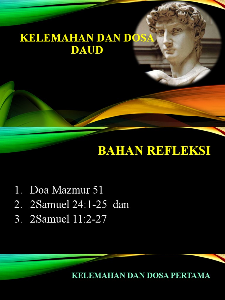 Kelemahan Dan Dosa Daud | PDF