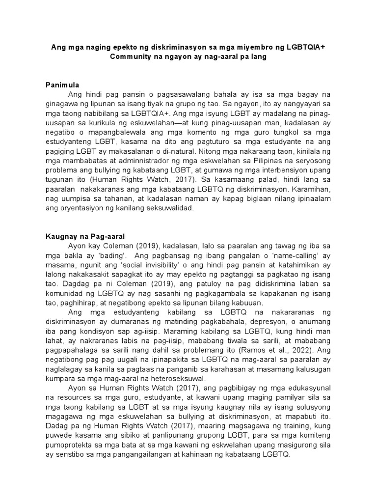 LGBTQ | PDF
