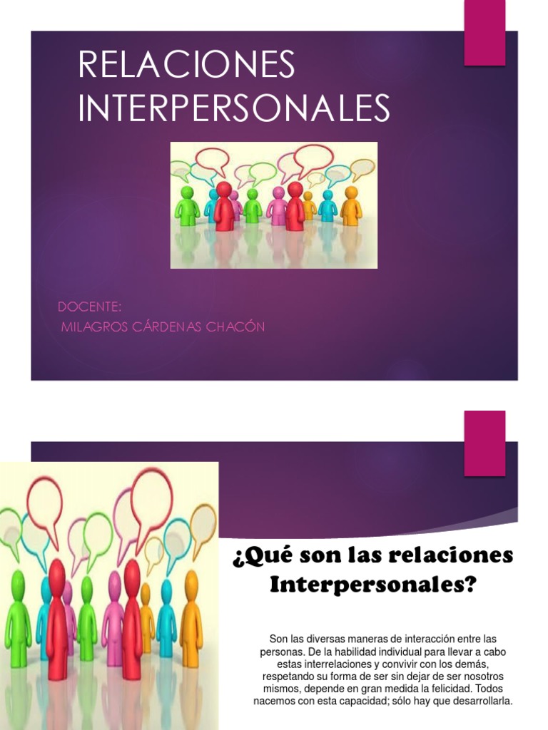 Relaciones Interpersonales | PDF | Empatía | Amor